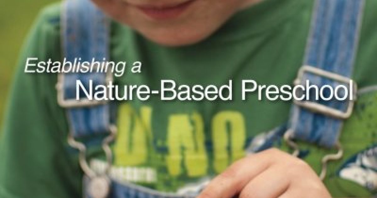 Establishing a Nature-Based Preschool | eePRO
