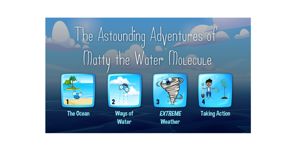 New "Matty the Water Molecule" Game Teaches Climate and Ocean Literacy ...