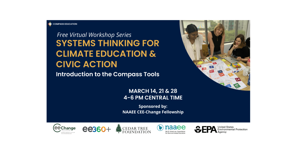 Systems Thinking for Climate Education & Action: An Online Workshop Series | eePRO
