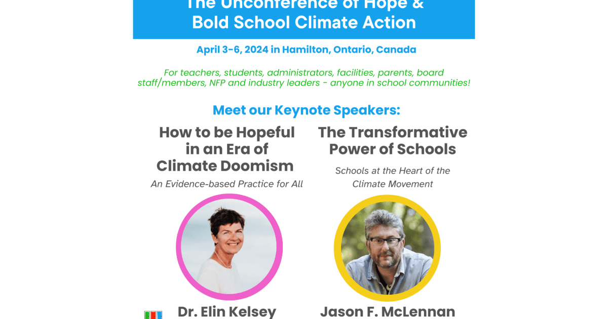 The Unconference of Hope and Bold School Climate Action | eePRO