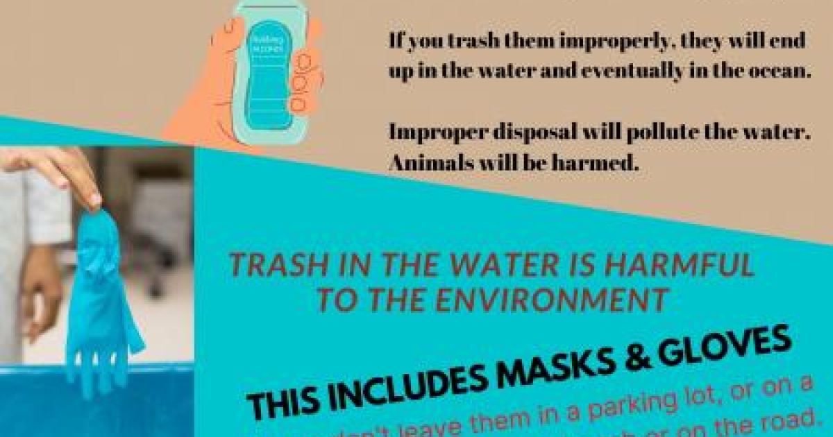 COVID-19 Waste: Trash Free Water Awareness Video and Poster | eePRO COVID-19 Waste: Trash Free Water Awareness Video and Poster | eePRO