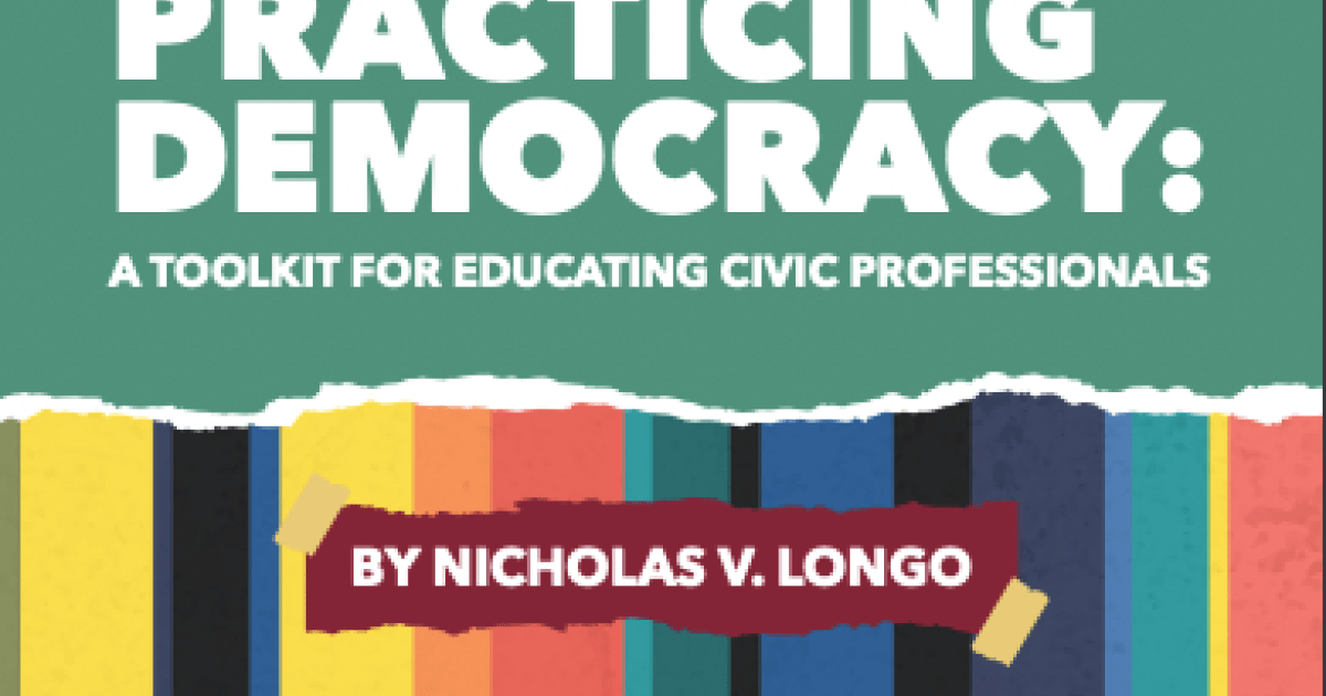Practicing Democracy: A Toolkit for Educating Civic Professionals | eePRO