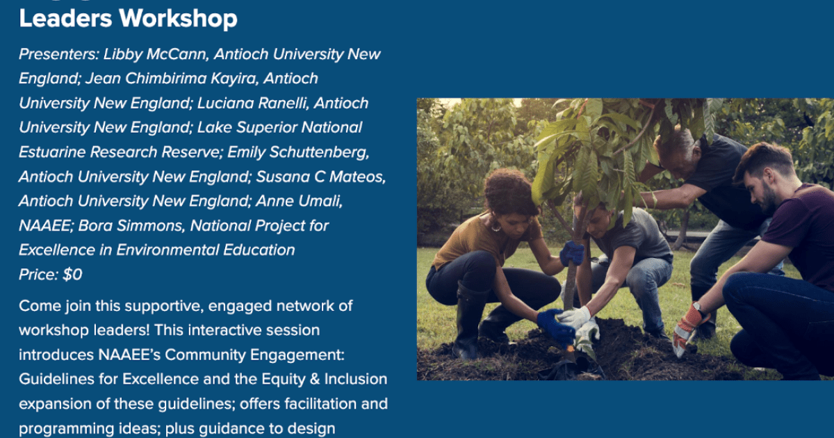 Community-Centered EE: NAAEE Community Engagement Guidelines Leaders ...